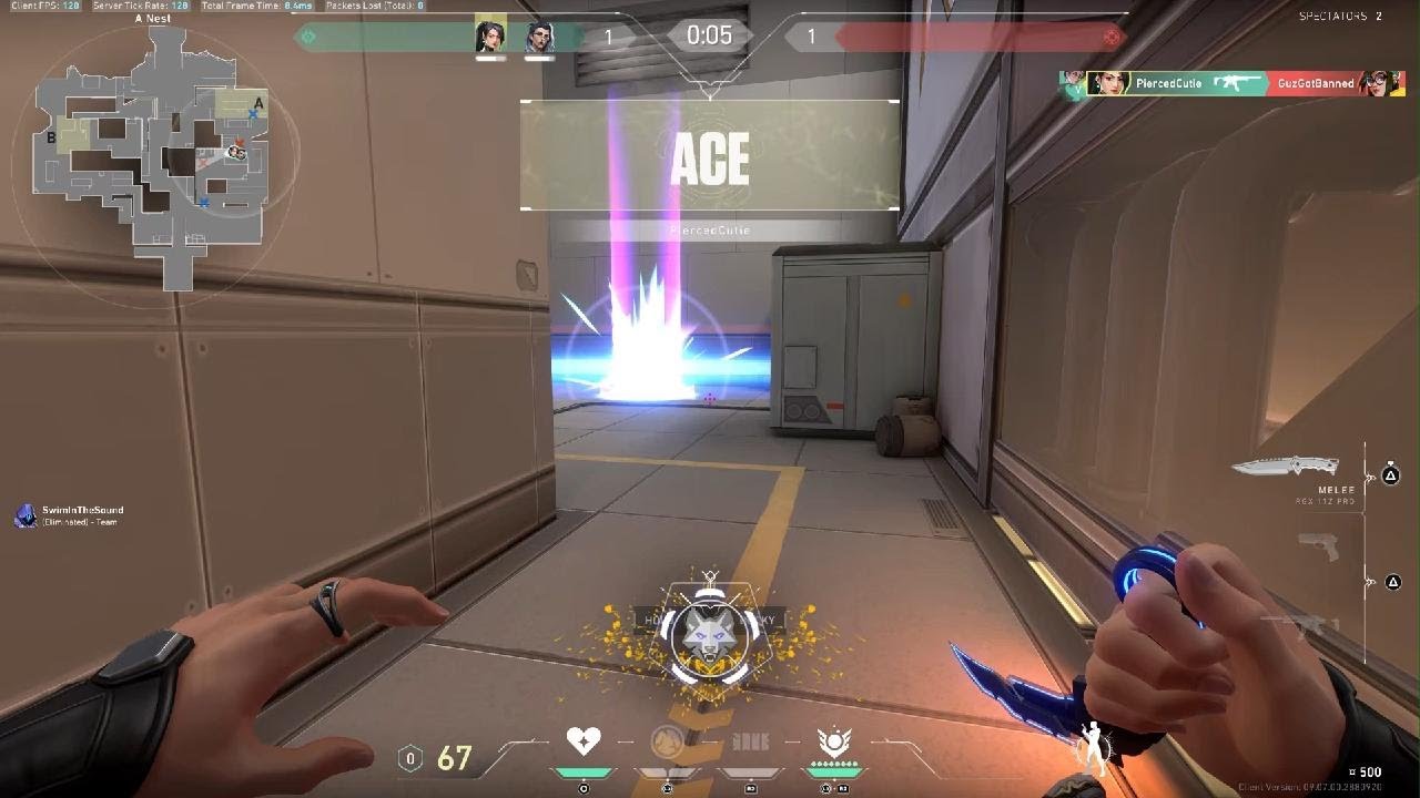 Valorant Ace With Spectre PS5 - YouTube