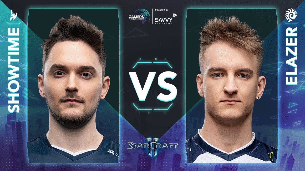 ShoWTimE vs. Elazer // Gamers Without Borders 2023 – StarCraft II – Day ...
