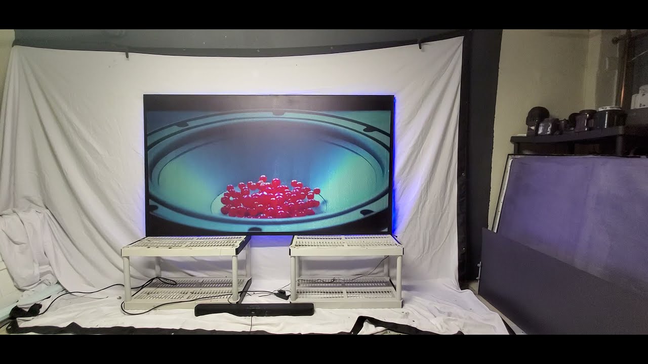 HOW to paint a TRUE ALR projection screen without dark environments and ...