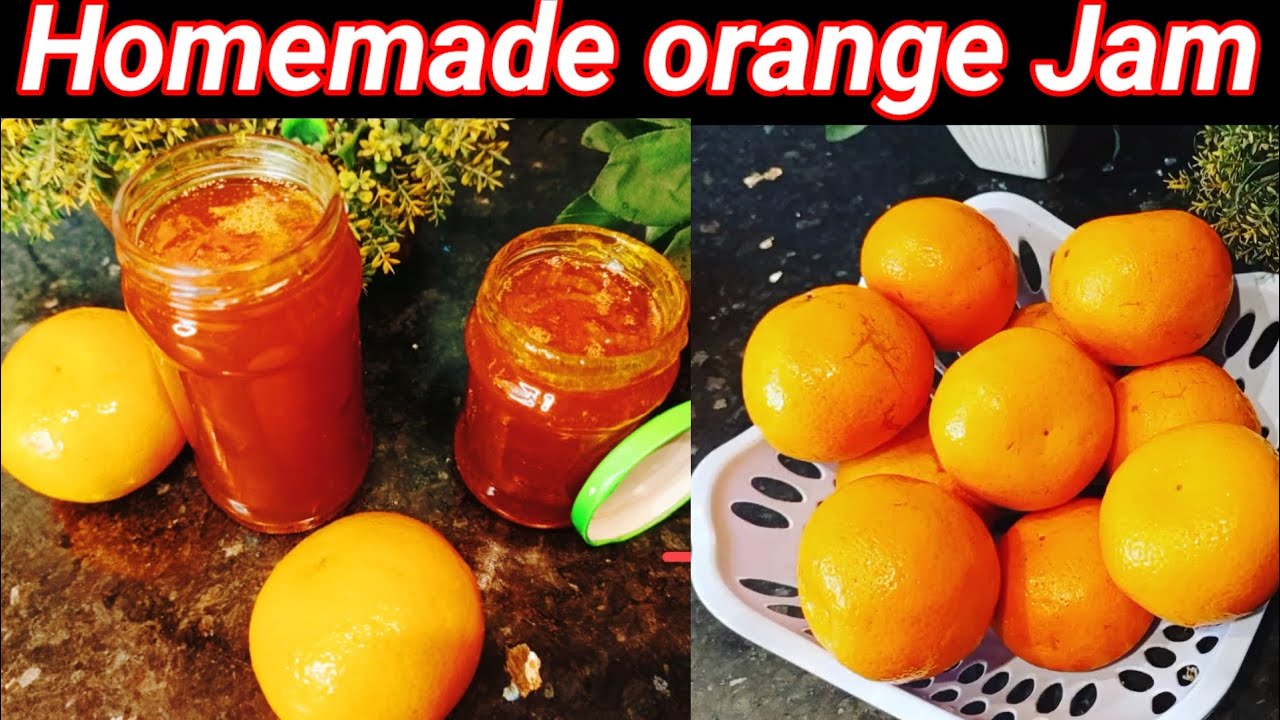 Orange Marmalade Jam Recipe\Homemade Orange Jam\How To Make Orange Jam ...