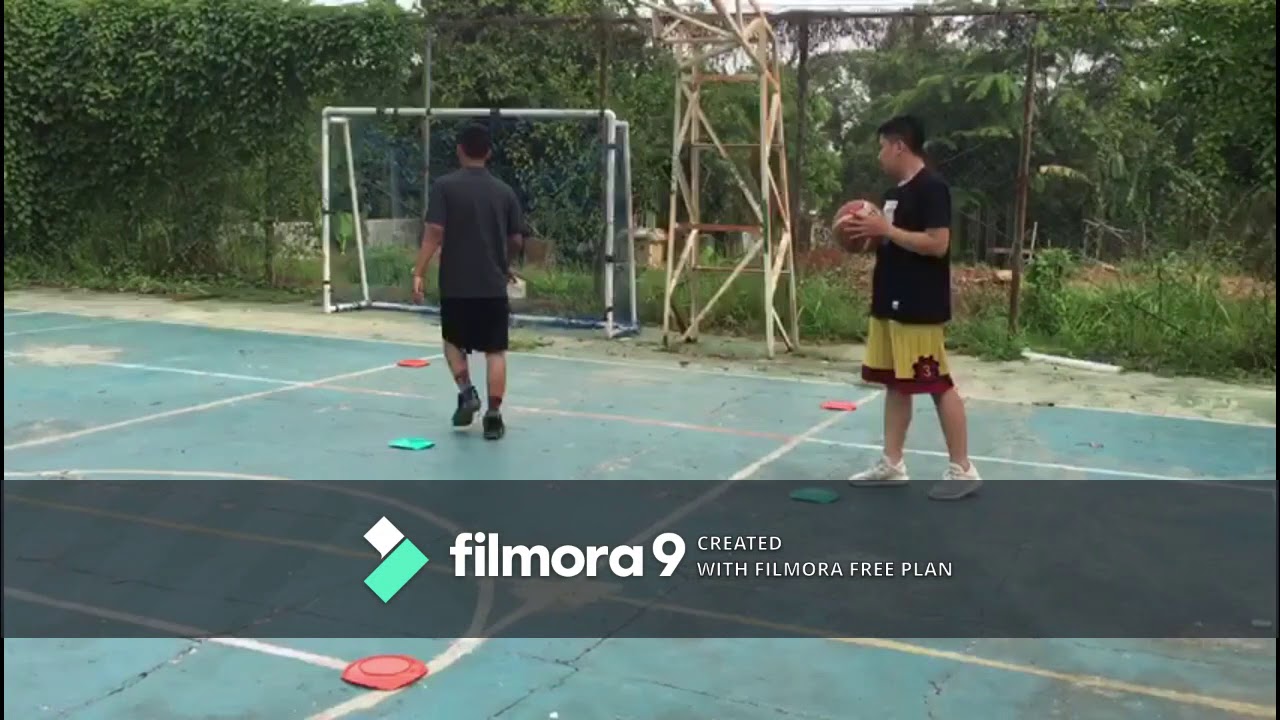 AAHPERD Basketball Control Dribble Test - PJKR_UniversitasSubang - YouTube