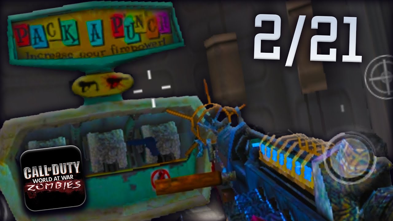 PACK A PUNCHING ALL WEAPONS COD WAW ZOMBIES MOBILE IOS - YouTube