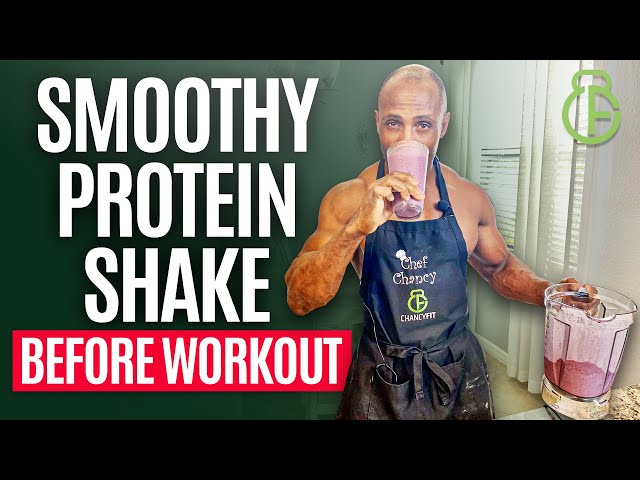 Protein Shake Before And After