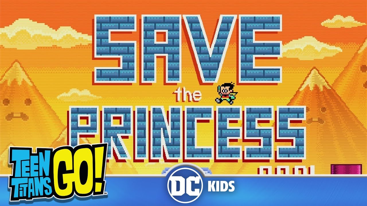 Teen Titans Go! | 8-bit Super Robin | @dckids - YouTube