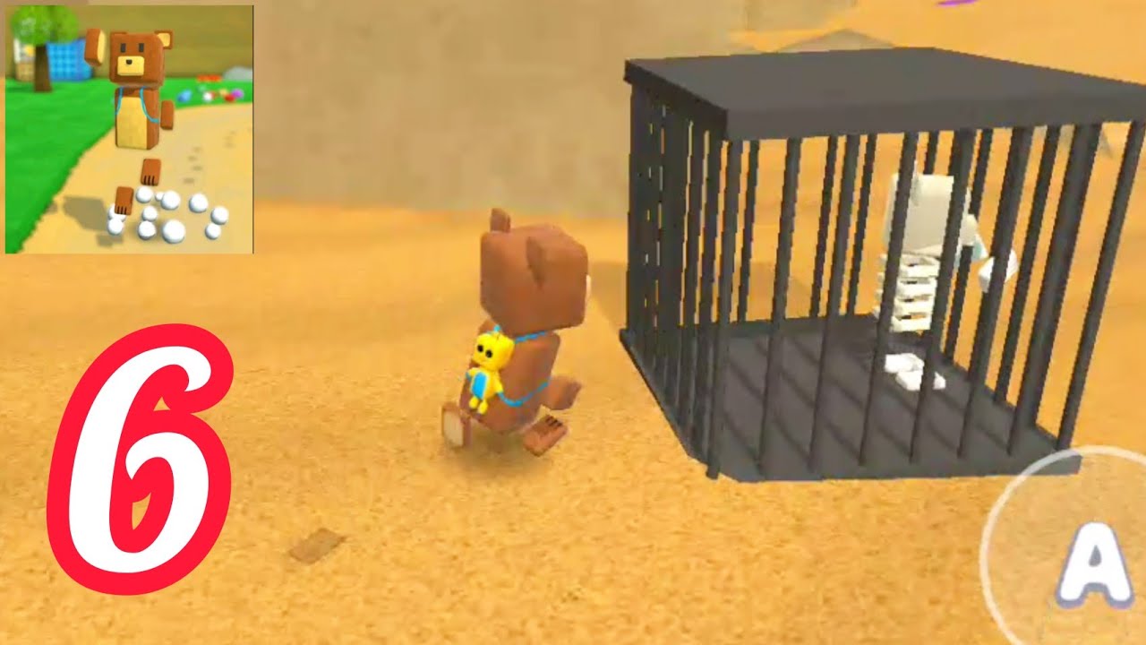 Super Bear Adventure - Zerando o Deserto - gameplay walkthrough (ios ...