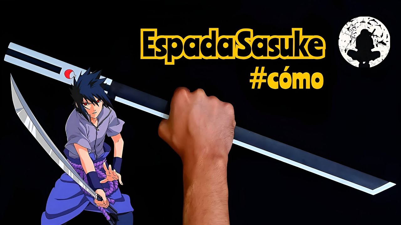 Diy: Como hacer una espada sasuke kusanagi de papel. Espada de papel ...