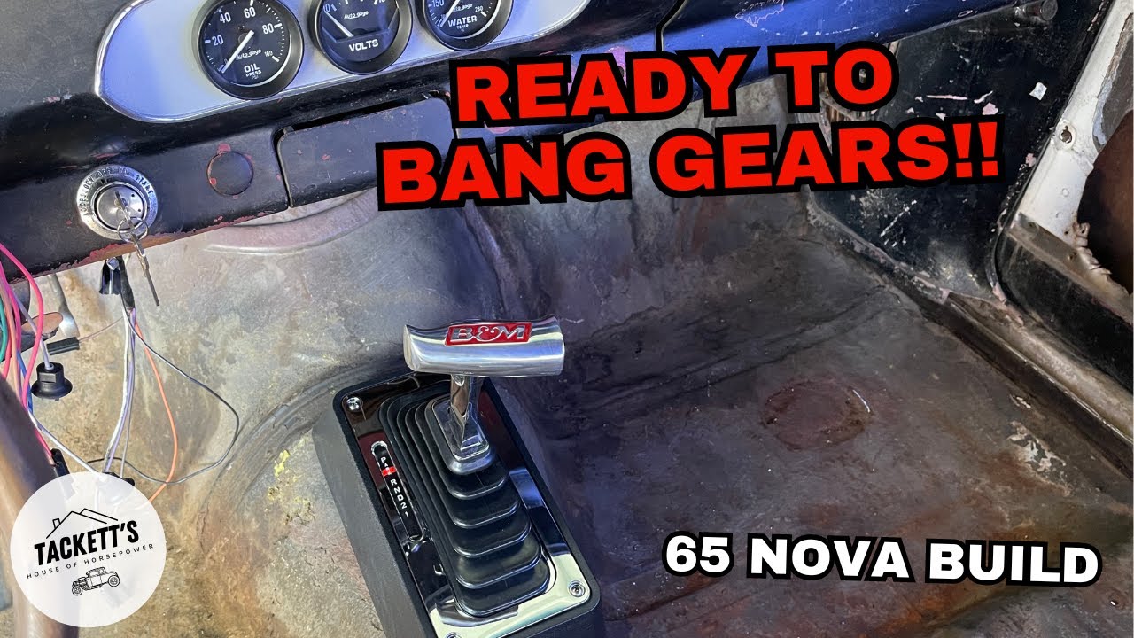 1965 Nova Build | B&M Mega Shifter Installation! - YouTube