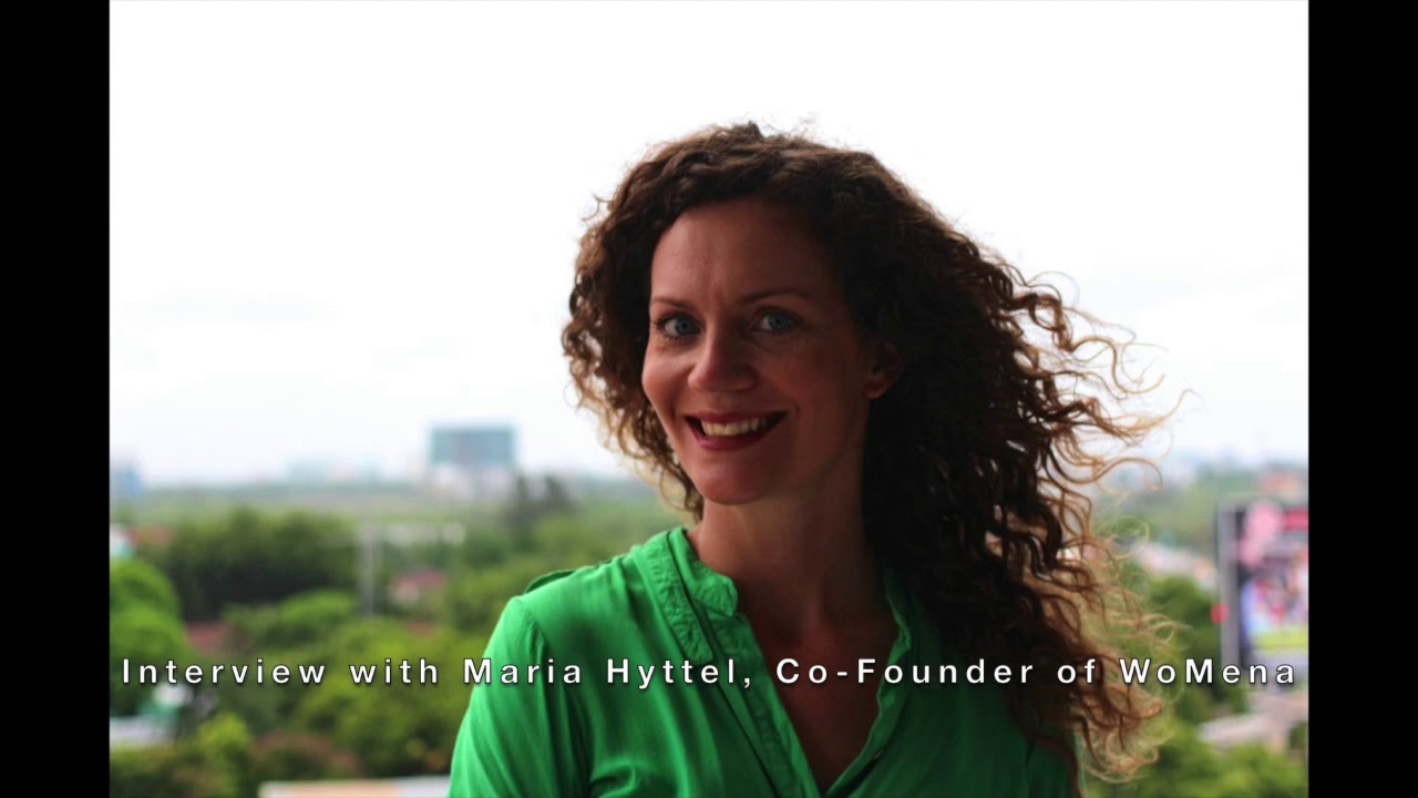 Interview with Maria Hyttel ~ Co-Founder of WoMena - YouTube