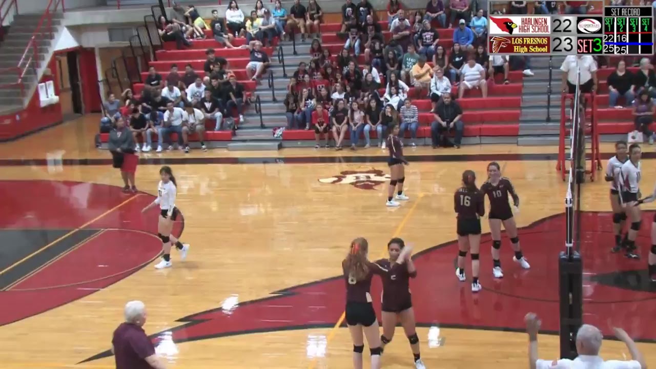 Los Fresnos vs Harlingen Volleyball Sept 25, 2018 - YouTube
