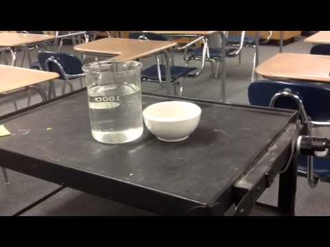 Refraction demo appearing coin - YouTube