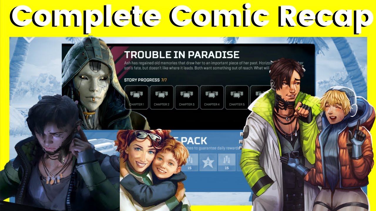 Complete Comic Story Recap in 3 minutes | Apex Legends Season 11 Lore ...