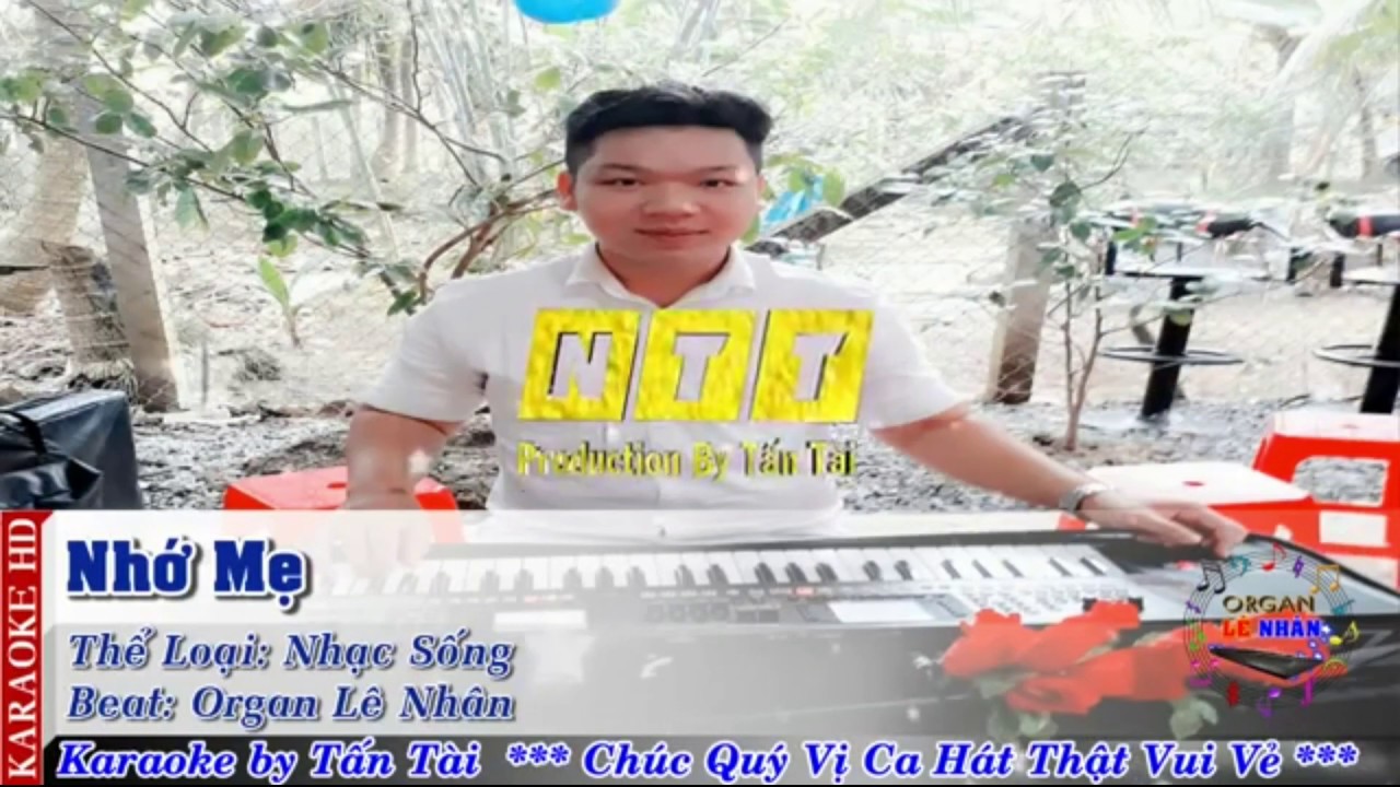 Nhớ Mẹ (Tone Nam) __ Karaoke __ Nhạc Sống - YouTube