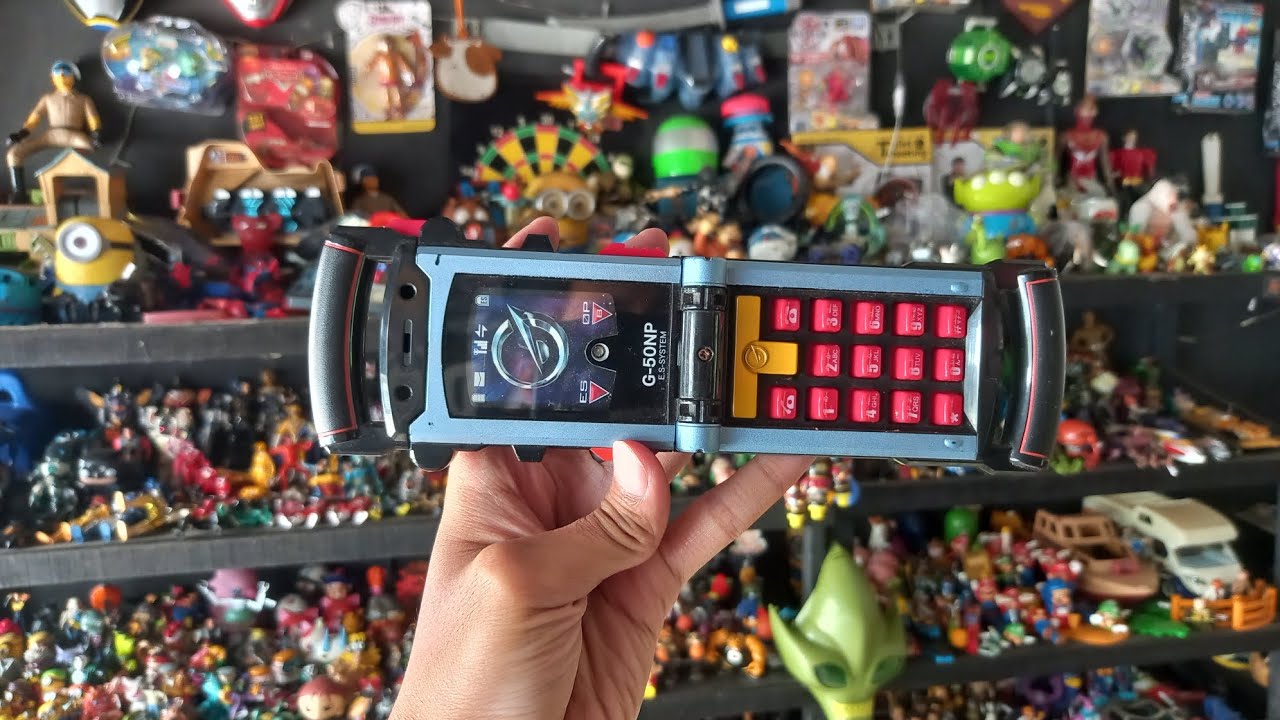 Power Rangers RPM Cell Shift Morpher - YouTube