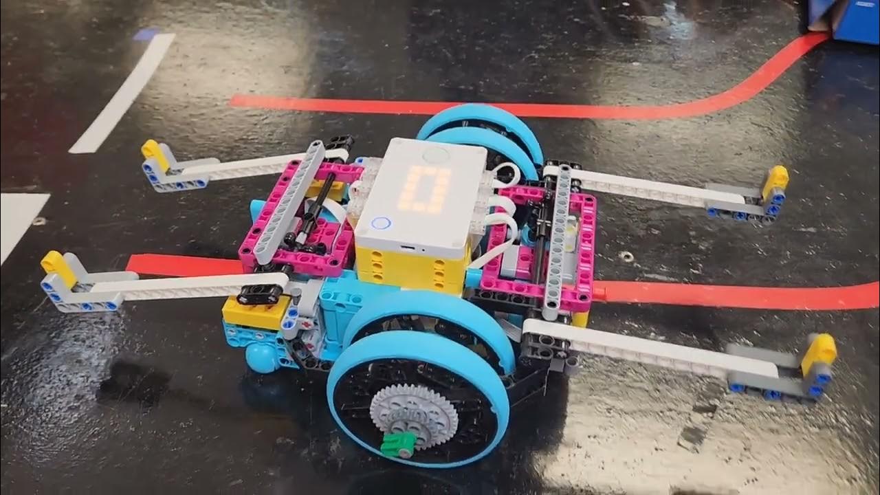 Spike Prime Programming loops - video 4 moving arms and spinning - YouTube