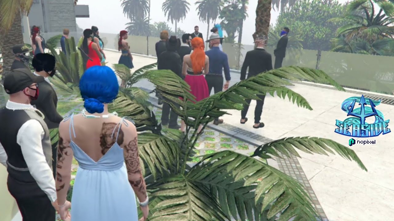 Ivan & Dom Wedding | Seaside RP | GTA V RP Nopixel WL - YouTube