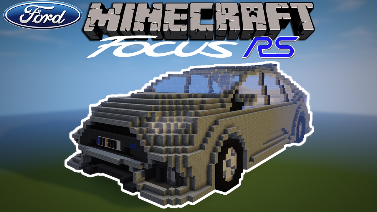 Minecraft CAR SPECIAL #01 - Focus RS 2017 - YouTube
