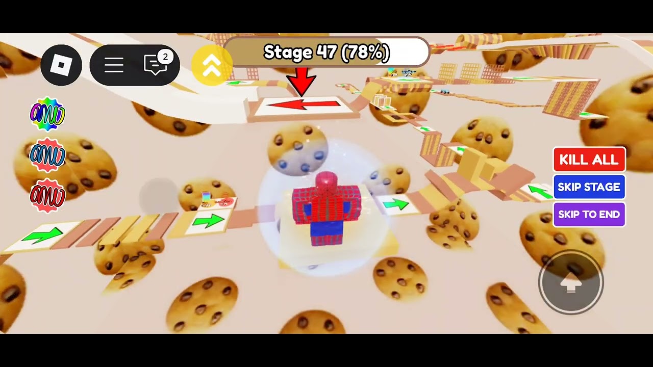 Cookie obby [100%] - YouTube