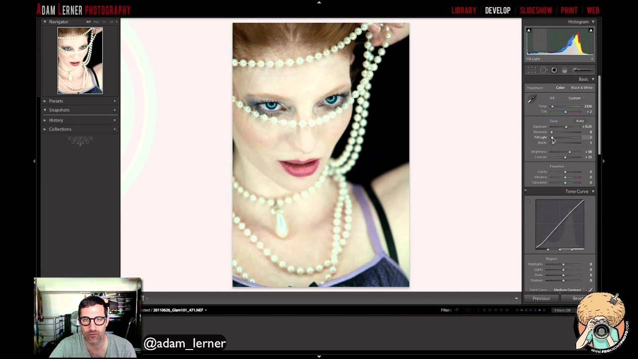 How to Edit in Adobe Lightroom - Studio Portrait Photography - YouTube