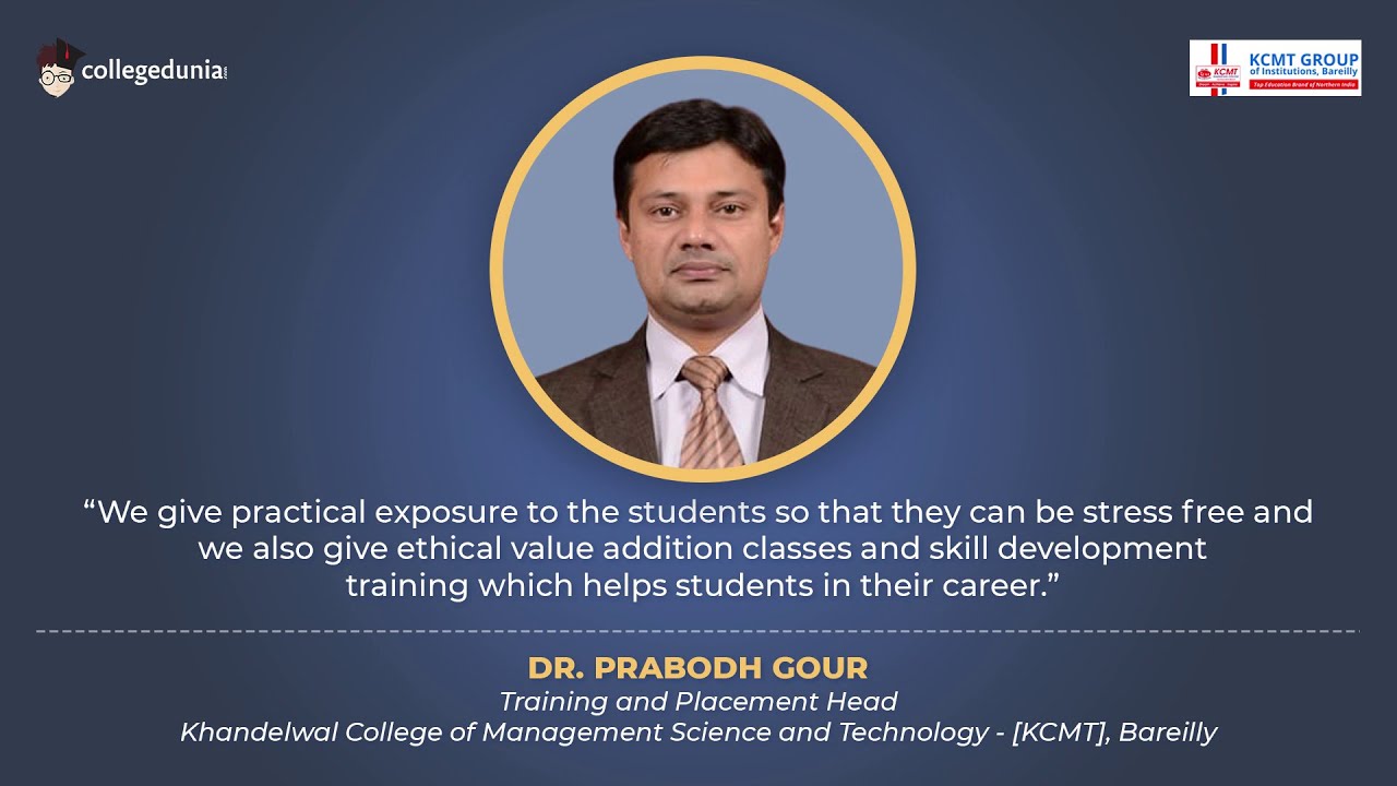 Dr. Prabodh Gour | Head | Khandelwal College of Management Science and ...