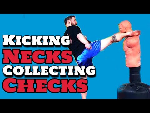 How to Do a Question Mark Kick - Neck Kicks - YouTube