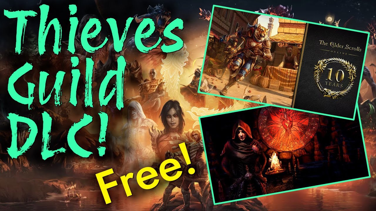 ESO 10th Anniversary Give Away! | Free Thieves Guild DLC - YouTube