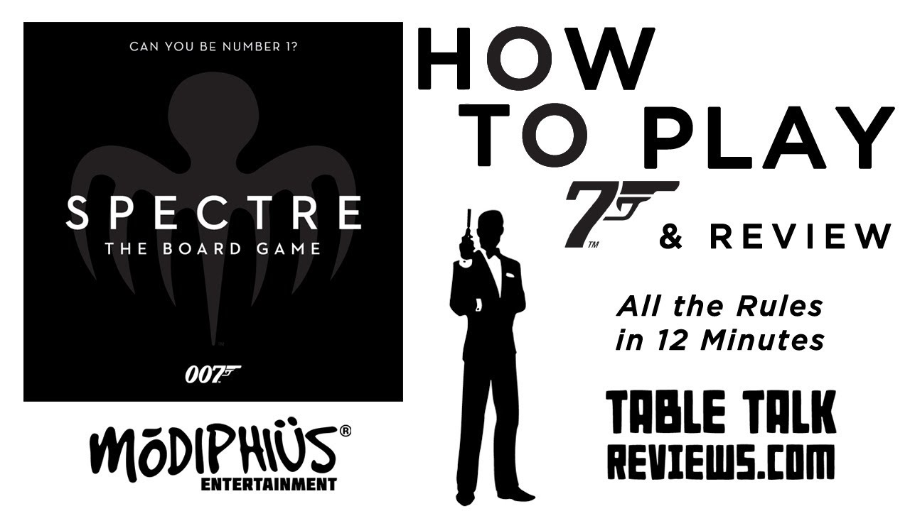 How to Play Spectre: The Board Game & Review | Table Talk Reviews - YouTube