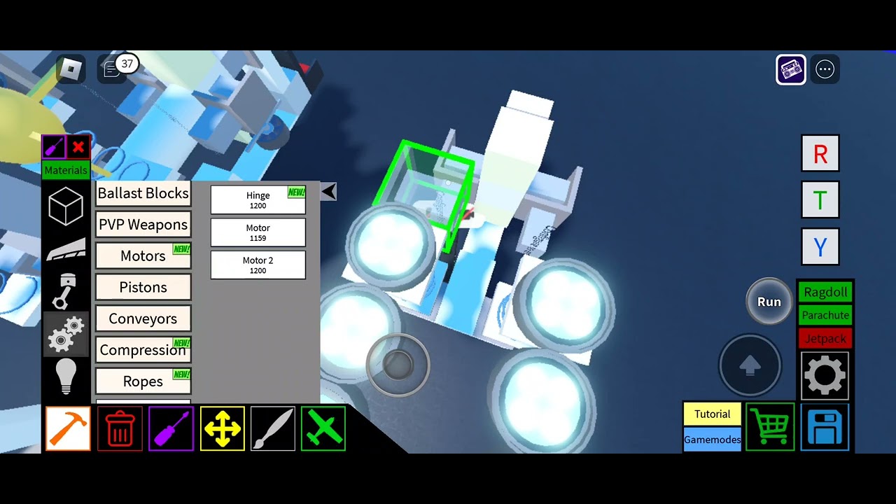 V2 SUPER SIMPLE HOVER PISTEN ENGINE TUTORIAL (plane crazy) for y'all ...