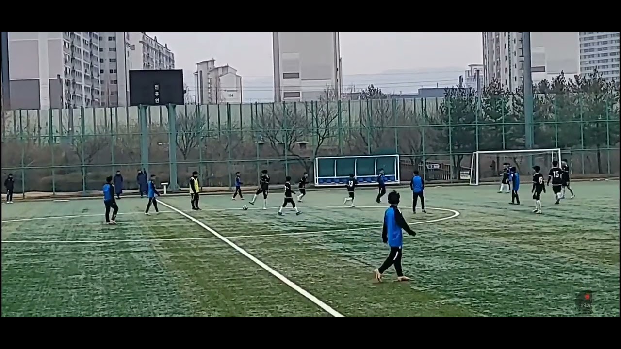 계룡sc u13 vs 천안시티fc u13 전반 (연습경기) - YouTube