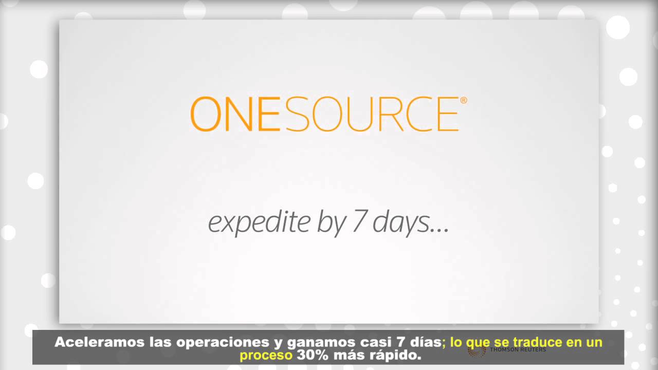 El proceso de provisión un 30% más rápido con ONESOURCE Tax Provision ...