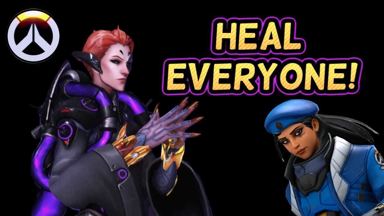 Showing a "Pocket" Healer how to REALLY Heal! - Overwatch - YouTube