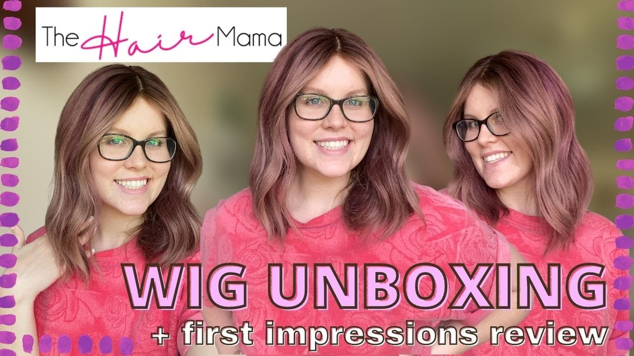 The Hair Mama wig unboxing + first impressions - YouTube