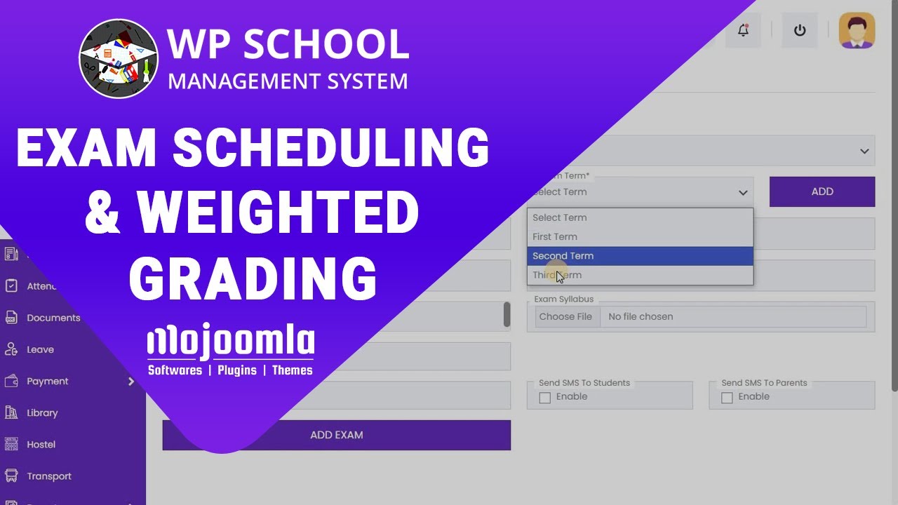 Easy Exam Scheduling & Weighted Grading | School Management Software ...