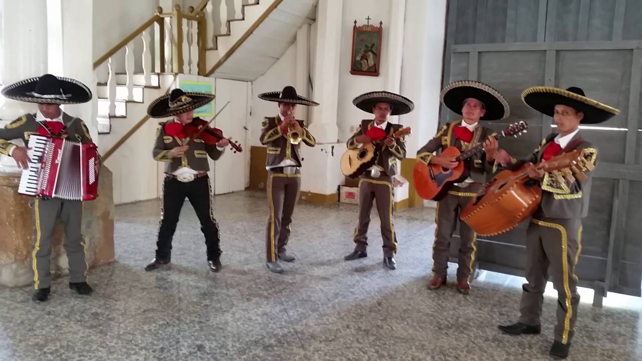 Mariachi cantar de los cantares Santa Rosa de Copan Honduras C.A - YouTube