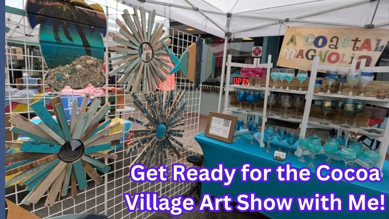 Get Ready with Me as I Pack and Set Up My Booth at the Cocoa Village ...