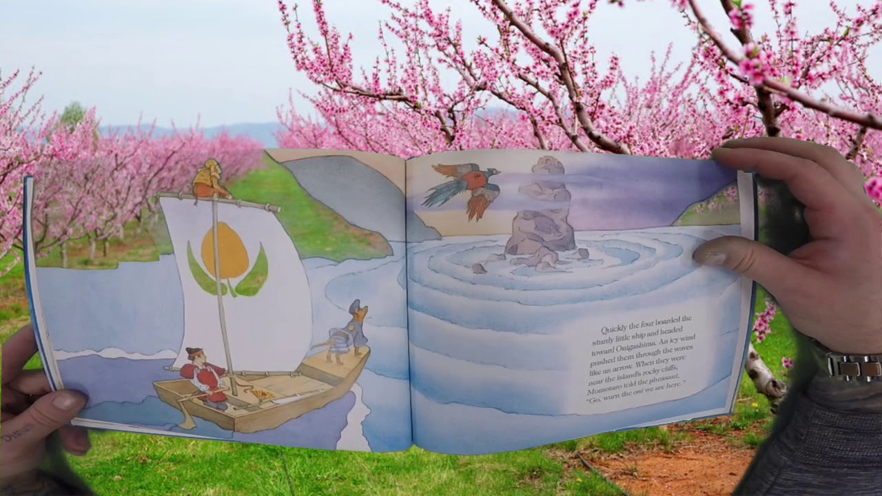 Momotaro The Peach Boy | read aloud | folktale | Japan | Art | Art ...