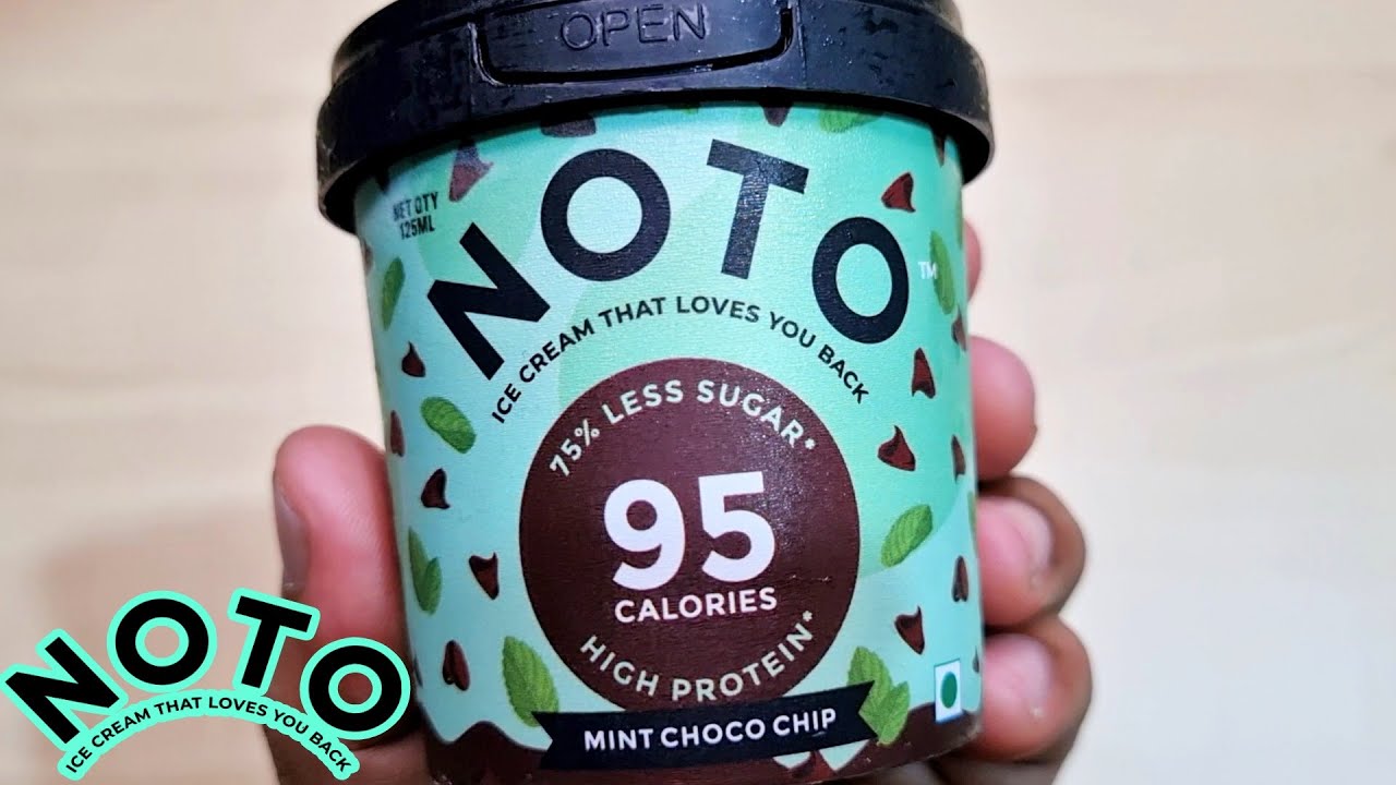 NOTO Mint Choco Chip Ice Cream | Ingredients, Taste, Price, Ad | Noto ...