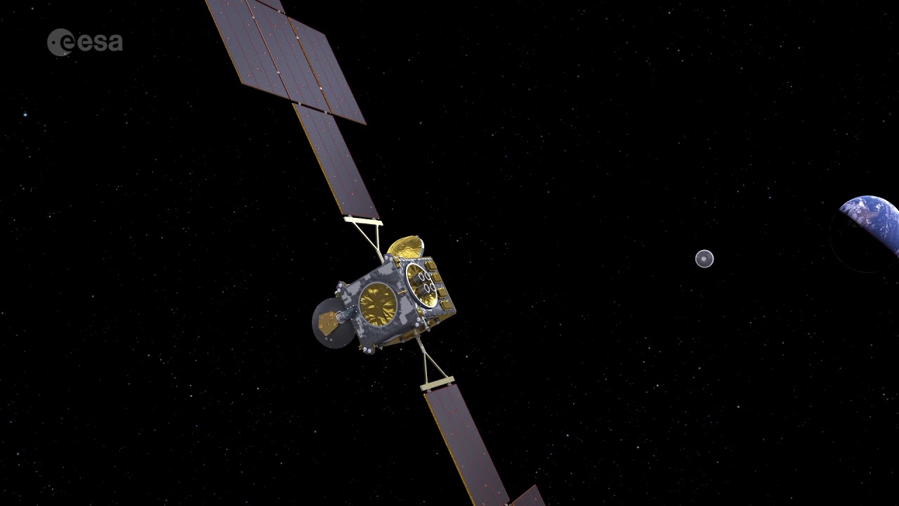 Earth Return Orbiter Releasing Mars Sample Capsule - YouTube