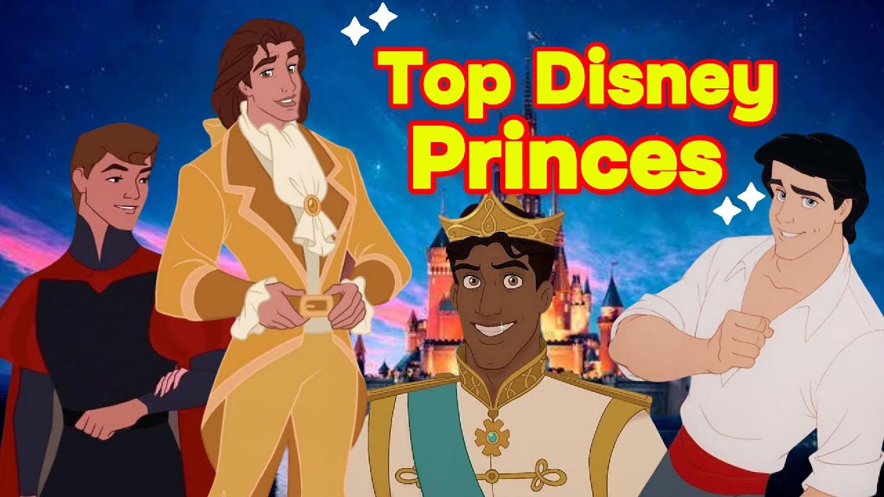 Who Is the Most Handsome Disney Prince? 😍 | Full Ranking - YouTube