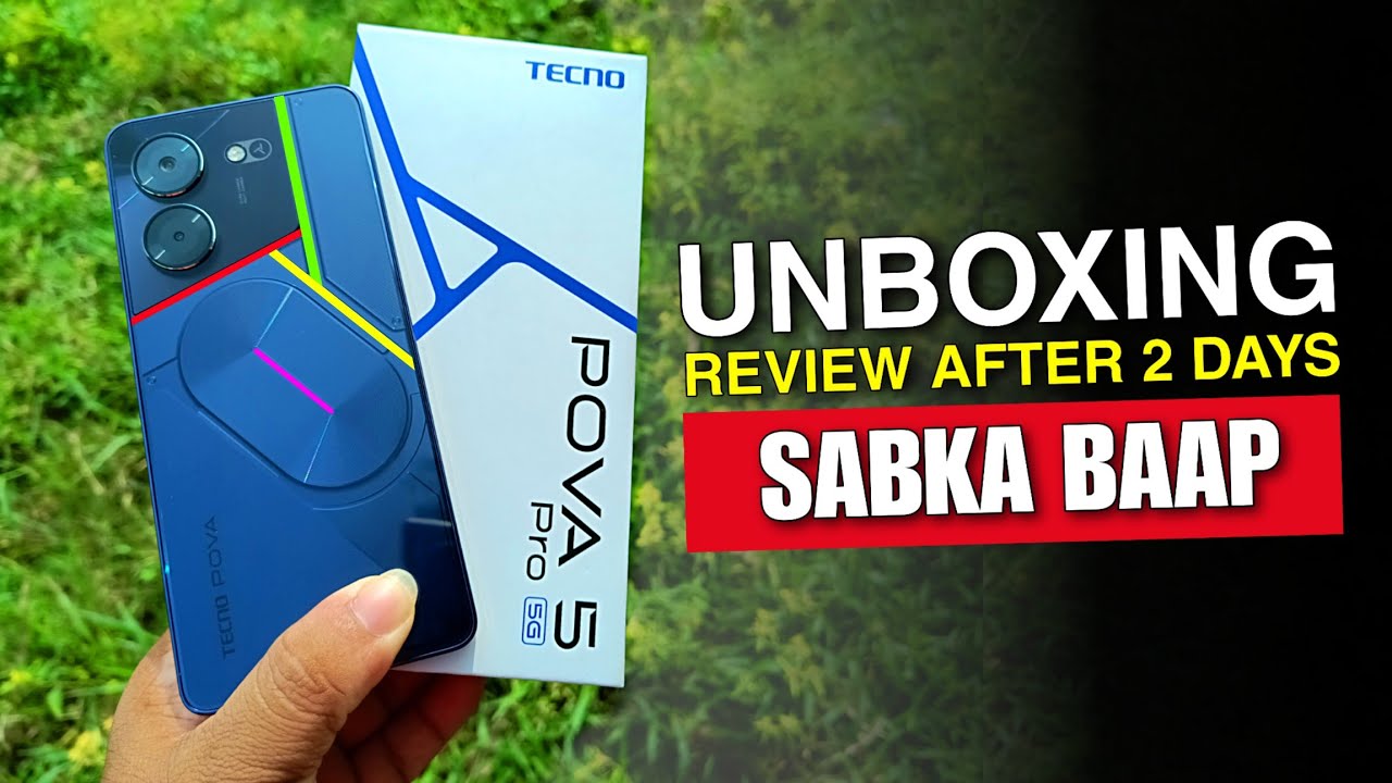 Tecno POVA 5 Pro 5G Unboxing & Review 🔥 - YouTube