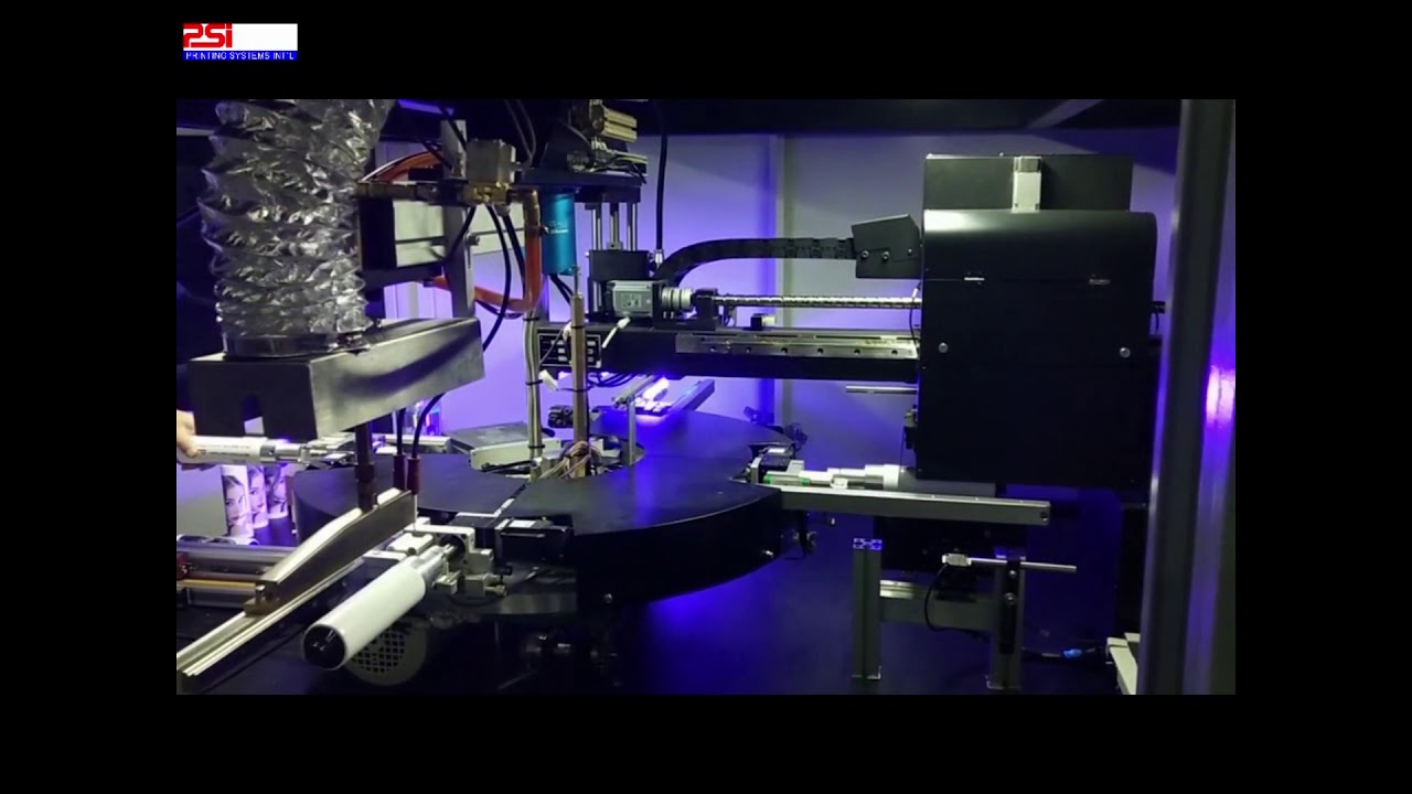 LVM Printing Machine Inkjet DPR4 - YouTube