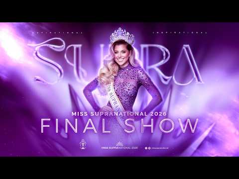 💜👑MISS SUPRANATIONAL 2026. FINAL SHOW. LIVE