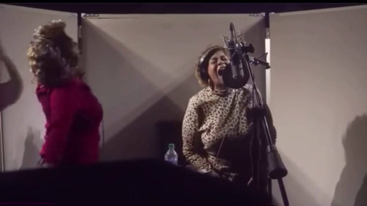 Jacky Clark- Chisholm SANGING DOWN in studio for Dorinda Clark- Cole ...