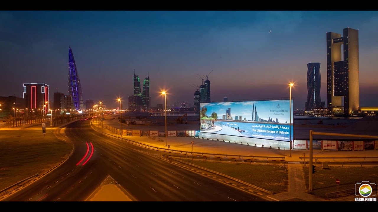 Bahrain Bay - Timelapse - YouTube