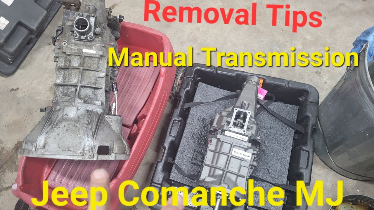 Manual Transmission Removal Tips Jeep Comanche MJ #jeepcomanche - YouTube