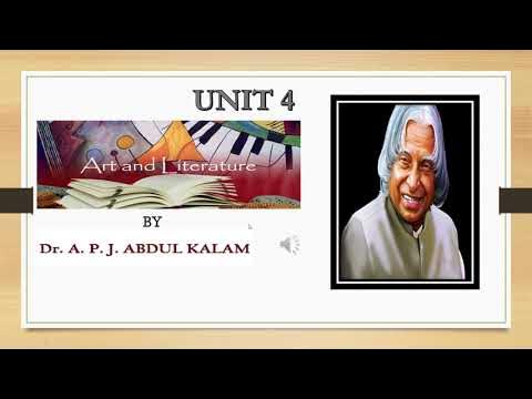 ART AND LITERATURE - UNIT 4 ESE JNTUH R22 - YouTube