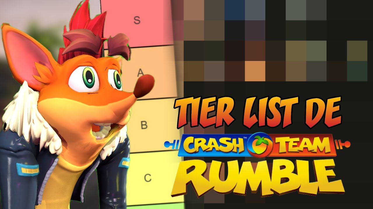 TIER LIST DE CRASH TEAM RUMBLE (HASTA RIPTO) - YouTube