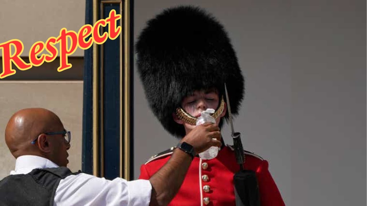 Paying Respect to the King's Guards at Horse Guards Parade - YouTube