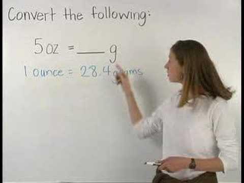 Units of Measurement - MathHelp.com - Pre Algebra Help - YouTube