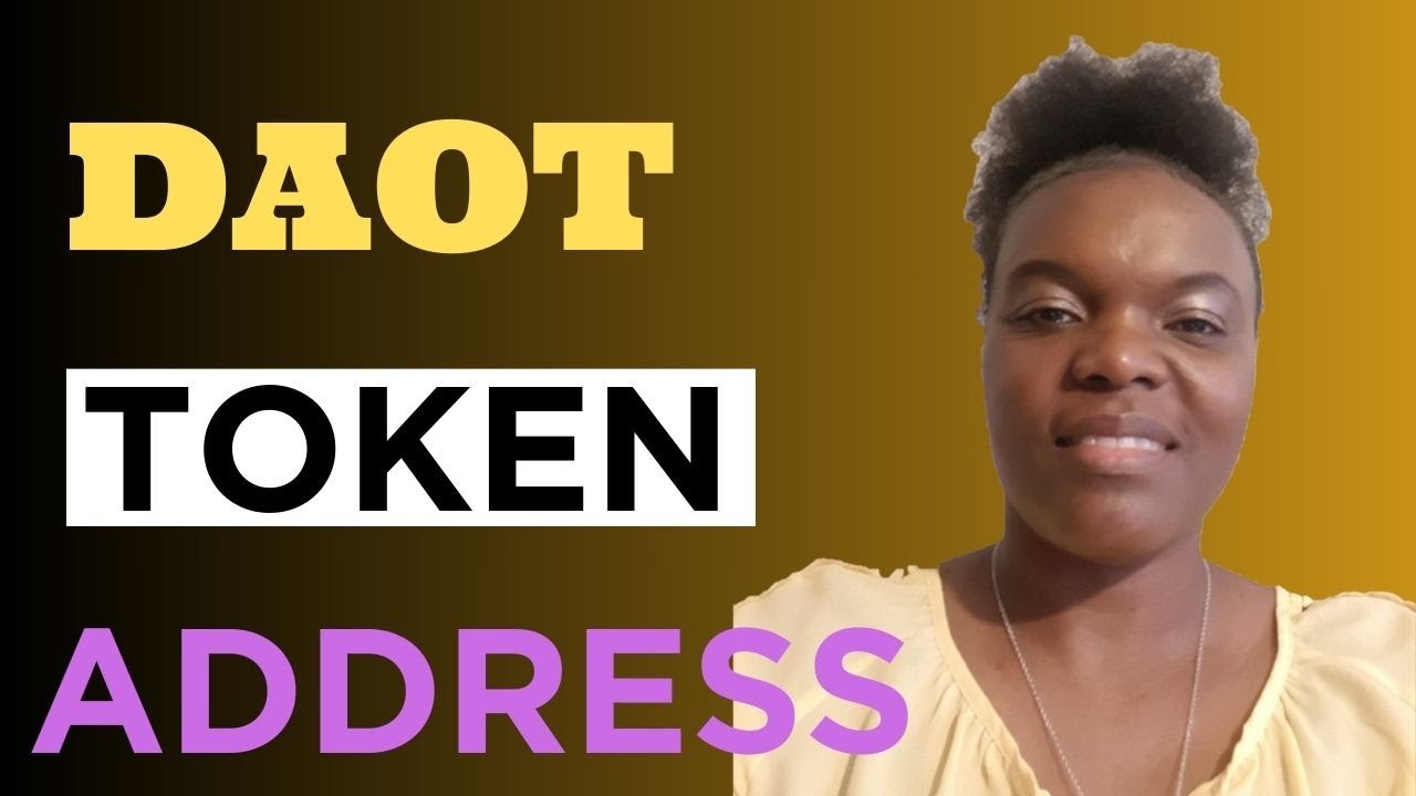 How to Add DAOT Token to Your MetaMask and Your Wallet Address to ...