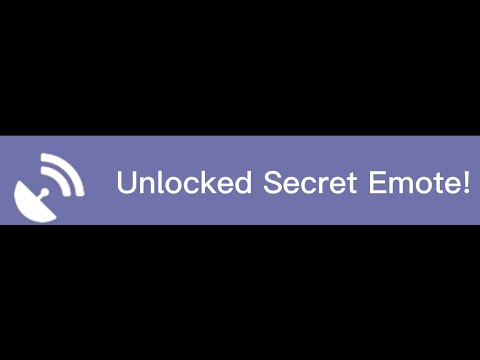 New SECRET Emote????? - YouTube